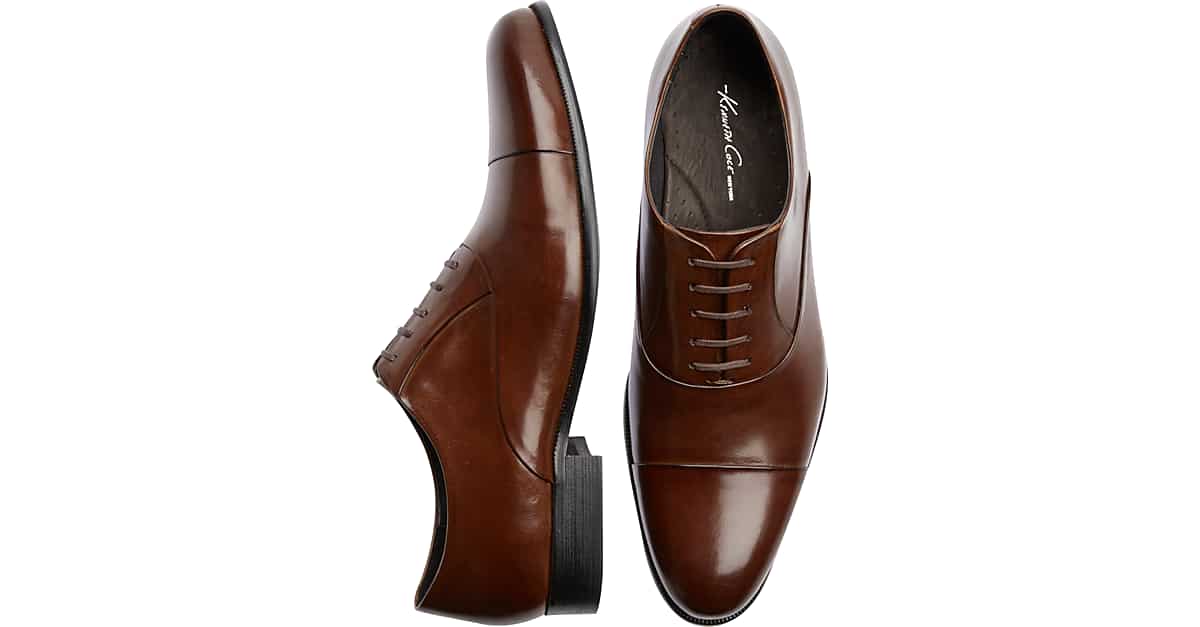 Kenneth Cole Command Chief Cognac Dress Shoe Mens Dress Shoes Mens Wearhouse