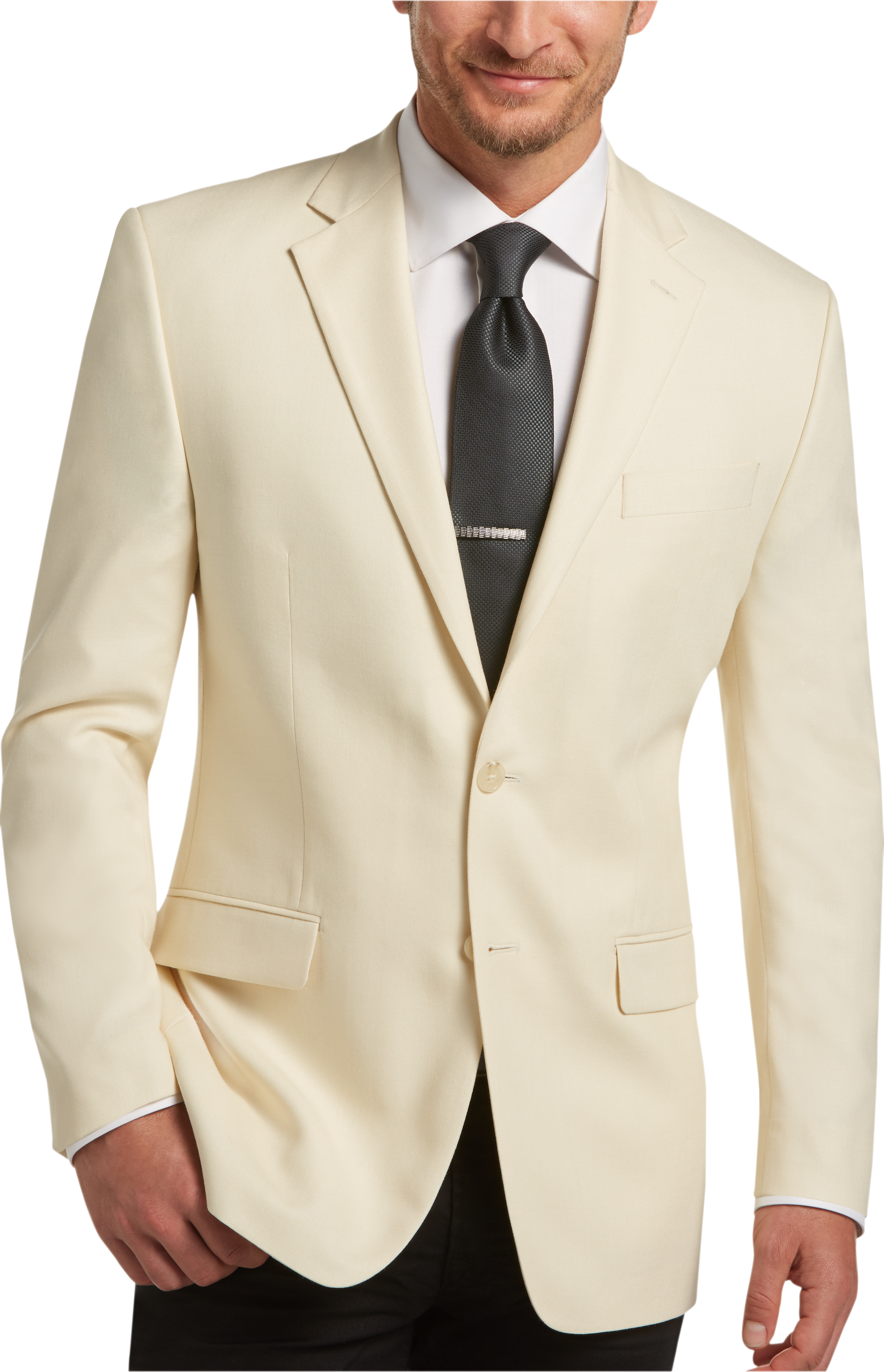 Lauren by Ralph Lauren Ivory White Sport Coat - Men's Sport Coats | Men ...