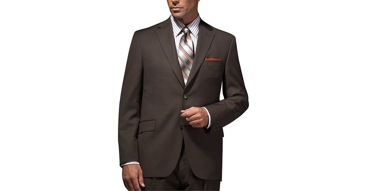 Jack Victor Select Label Brown Suit - Men's Suits | Men's Wearhouse